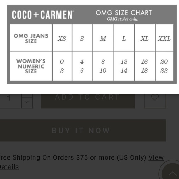 Coco + Carmen | Jeans | Nwt Coco Carmen Omg Patchwork Skinny Jean Xxl ...